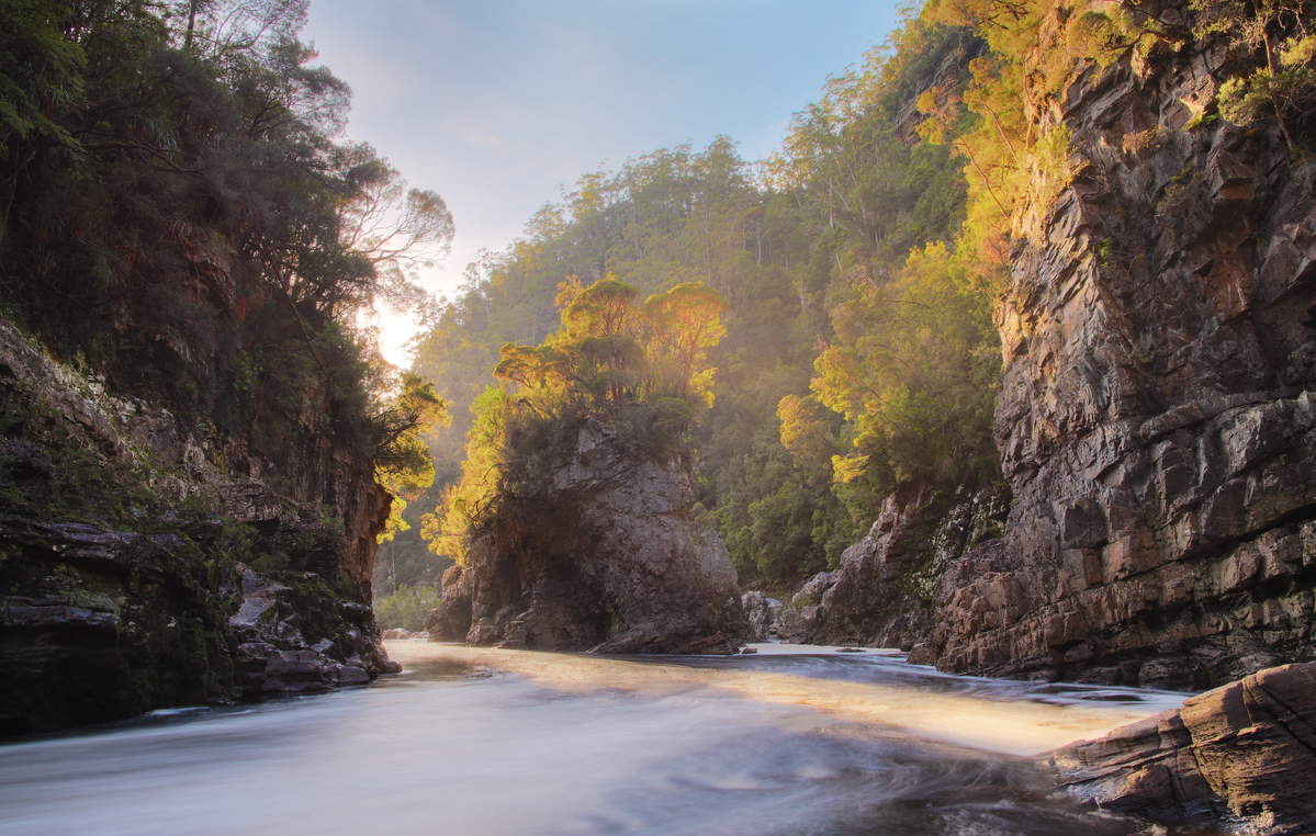 'Go with the flow along the Franklin River' by G. Lloyd - Water by ...
