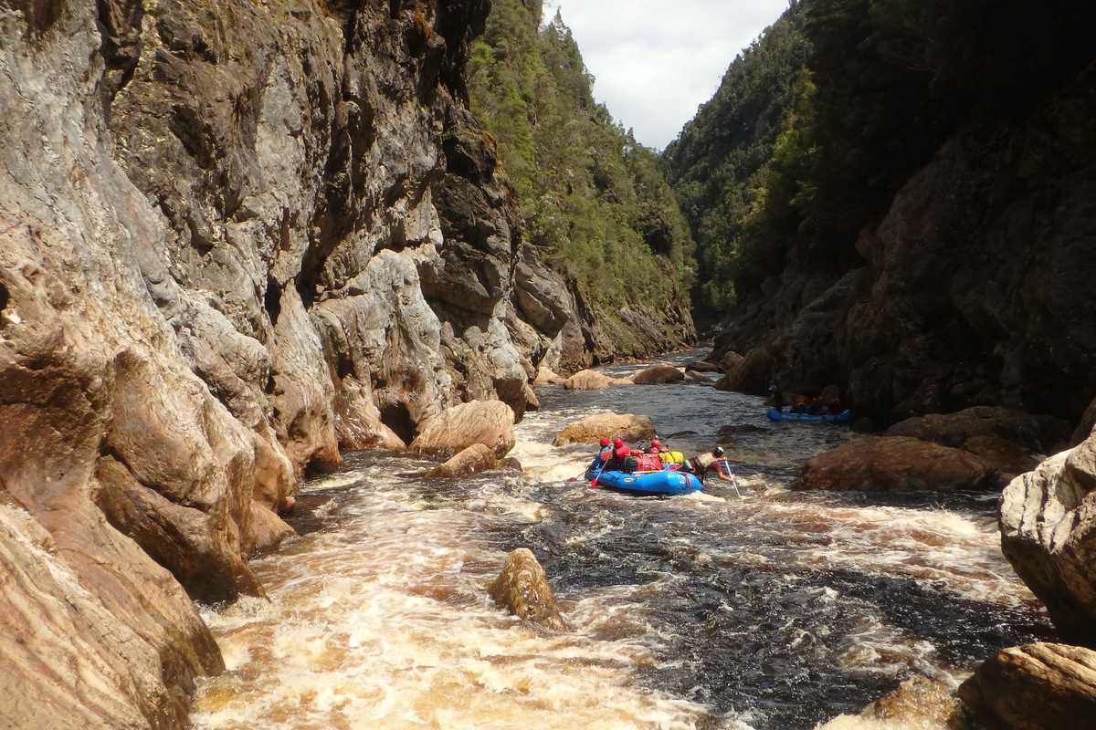 The Best Level to Raft the Franklin River - Water by Nature Tasmania ...